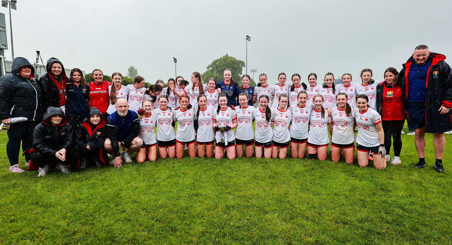 Cork girls score four goals to retain All-Ireland U14 Platinum football ...