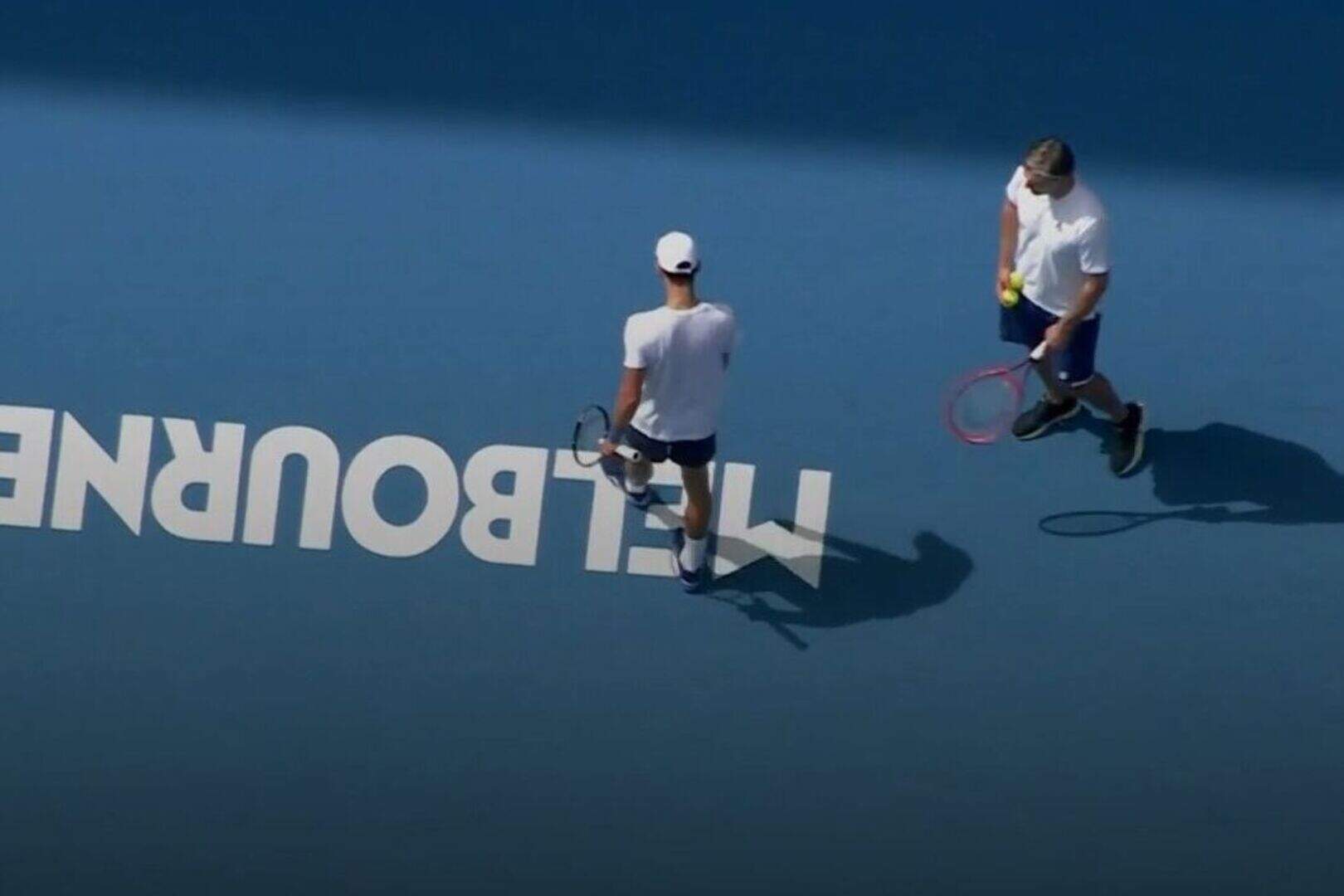 Djokovic back to training in Australia after court victory | Irish ...