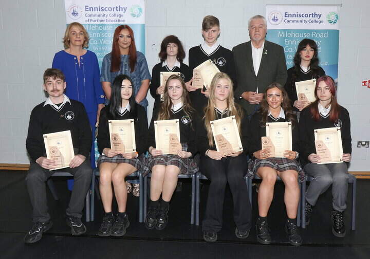 Tears and triumphs at Wexford school awards as late teacher and student ...