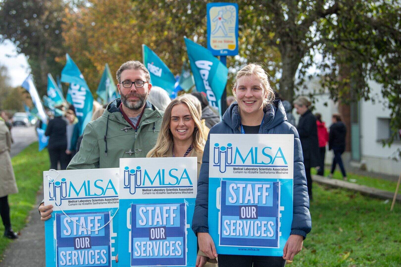 ‘Staff are overworked and burnt out’ – protest at University Hospital ...