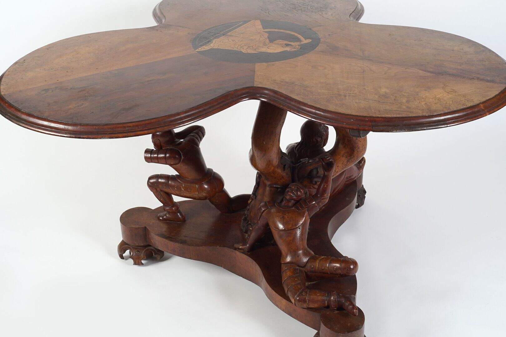 Long lost Shamrock Table comprising 13 different woods to fetch €120k ...