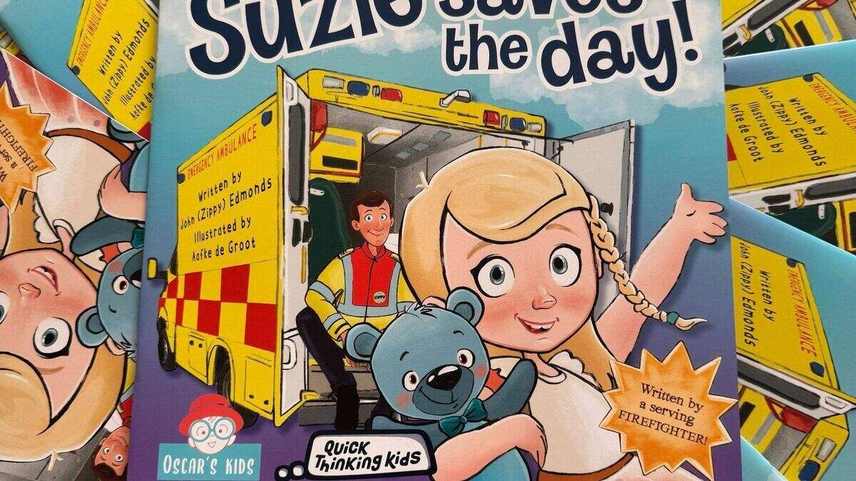 Dublin firefighter releases book teaching children what to do in an ...