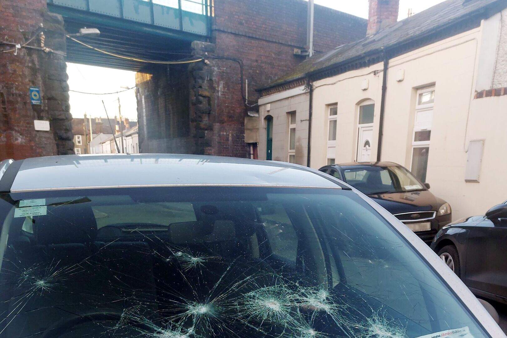 ‘Someone is going to get killed’ – Masked youths launch rocks from rail ...
