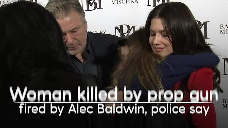 Woman fatally shot by prop gun fired by Alec Baldwin, police say ...