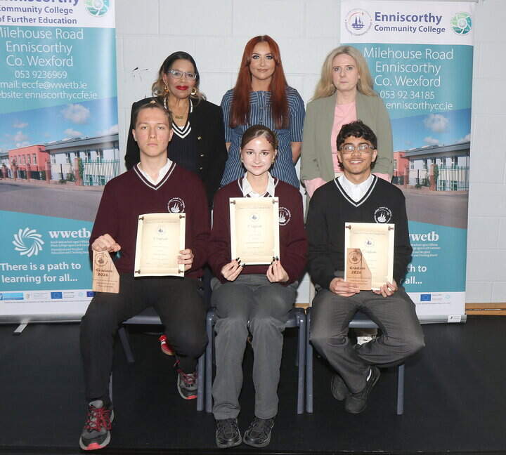 Tears and triumphs at Wexford school awards as late teacher and student ...