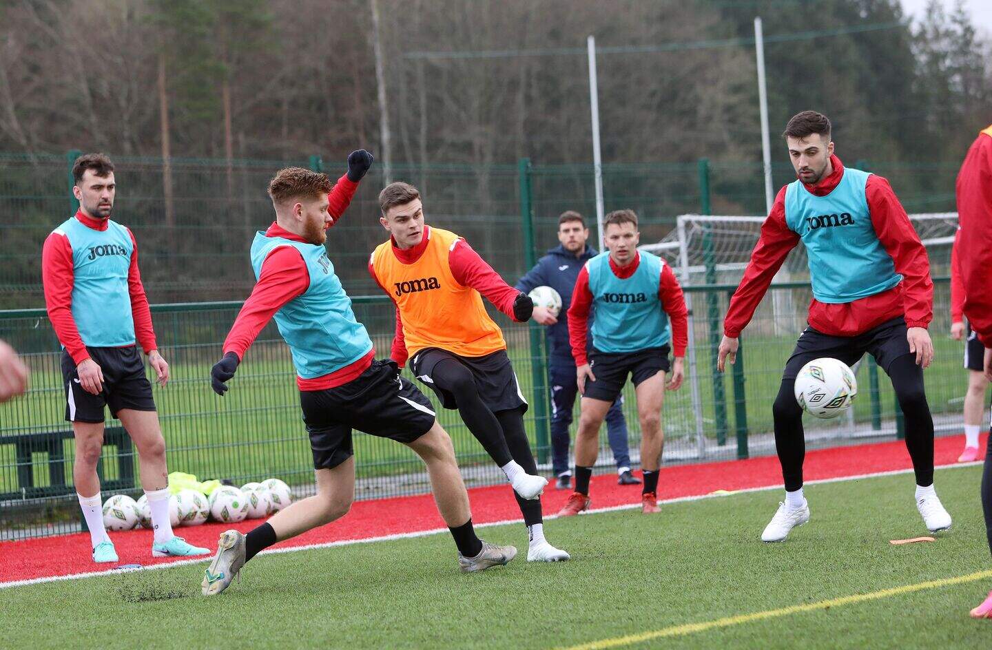 Pictures show Sligo Rovers players being put through their paces in ...