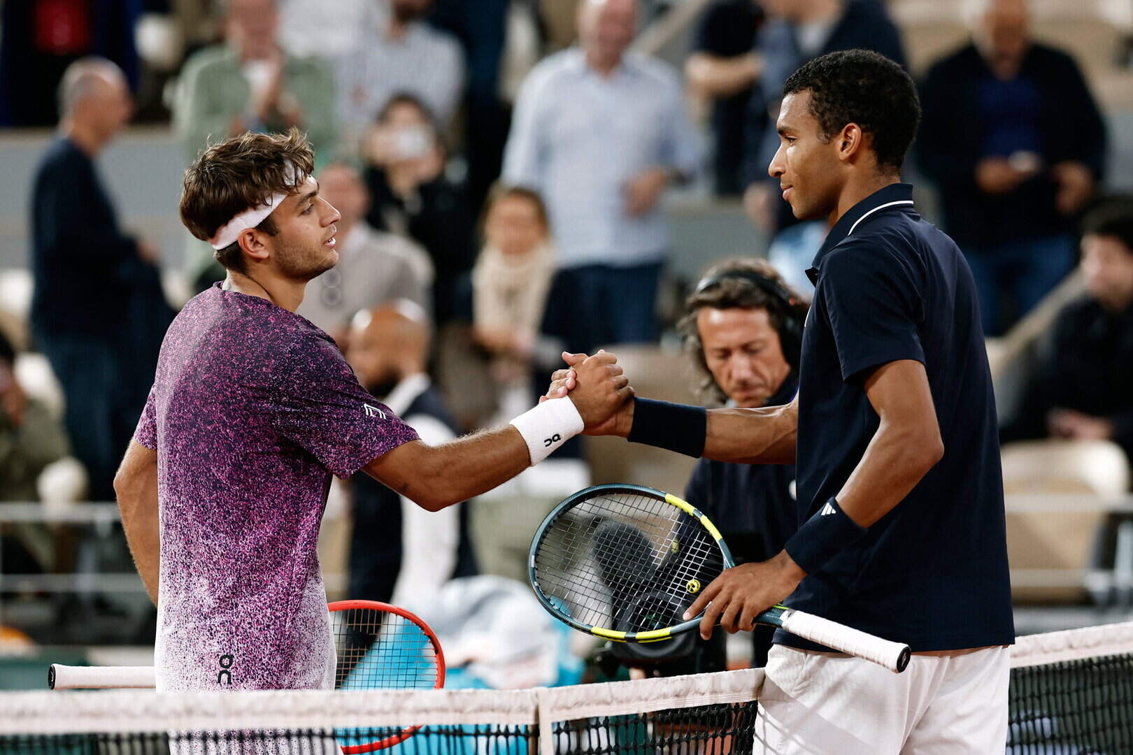 Flavio Cobolli beats Felix Auger-Aliassime at French Open to set up ...