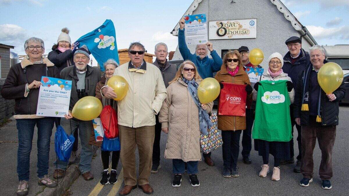 World COPD Day marked in Wicklow with poignant walk | Irish Independent