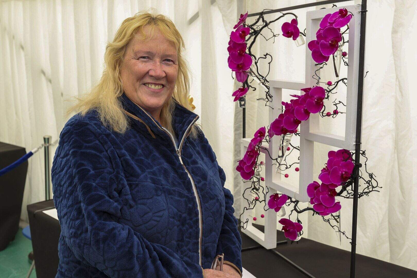 Limerick flower-arranger Kathleen scoops silver medal at Bord Bia Bloom ...