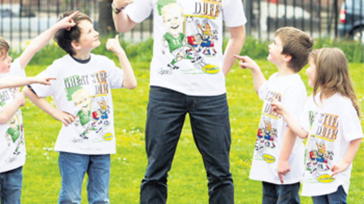 Damien Duff has fund-raising skills down to a T-shirt | Irish Independent