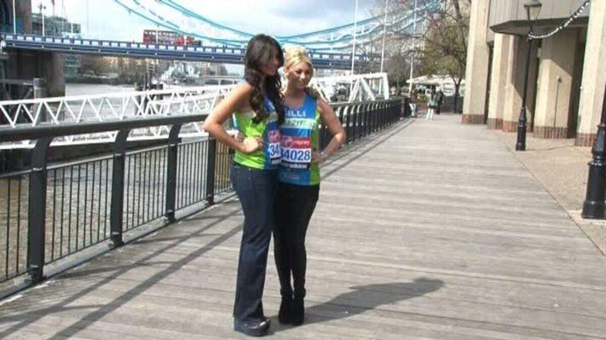 Celebrities limber up for marathon | Irish Independent