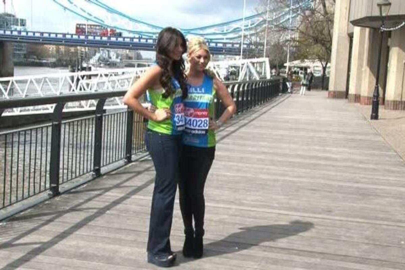 Celebrities limber up for marathon | Irish Independent