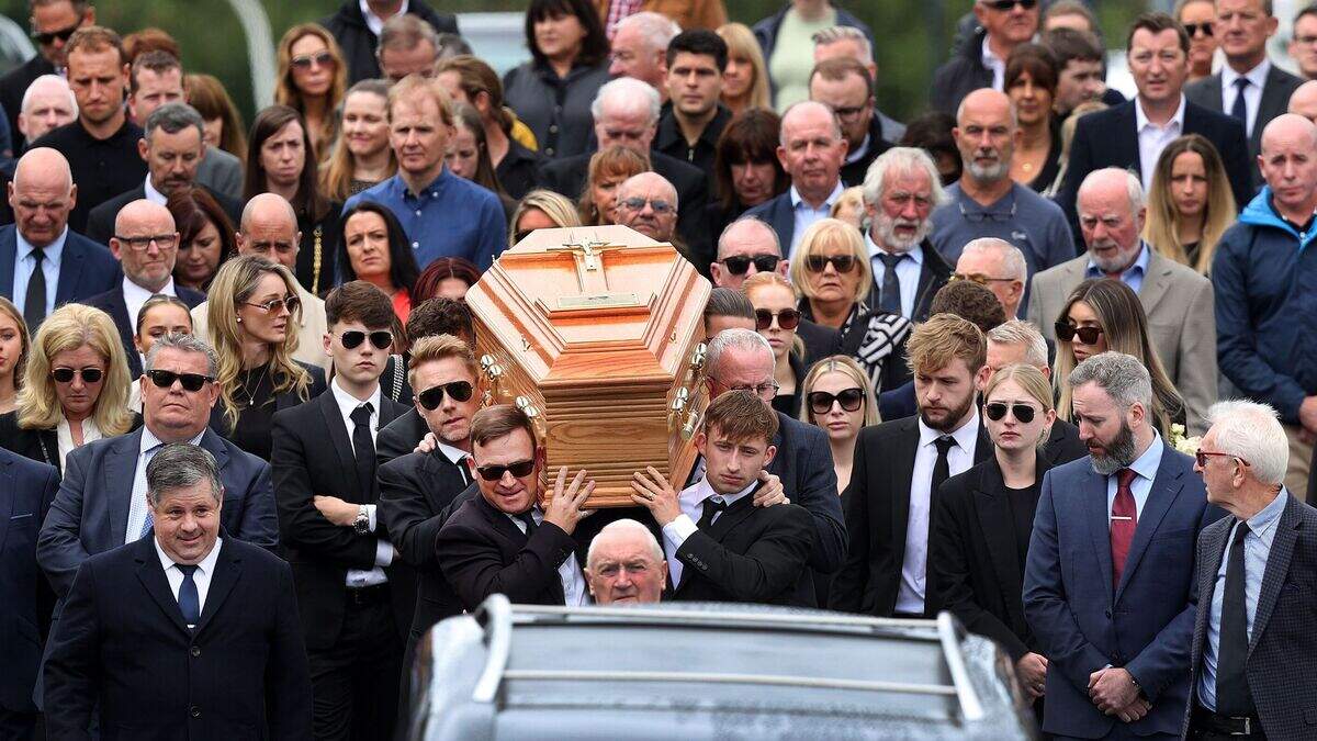 Ronan Keating performs at funeral of brother Ciarán: ‘I shouldn’t be ...