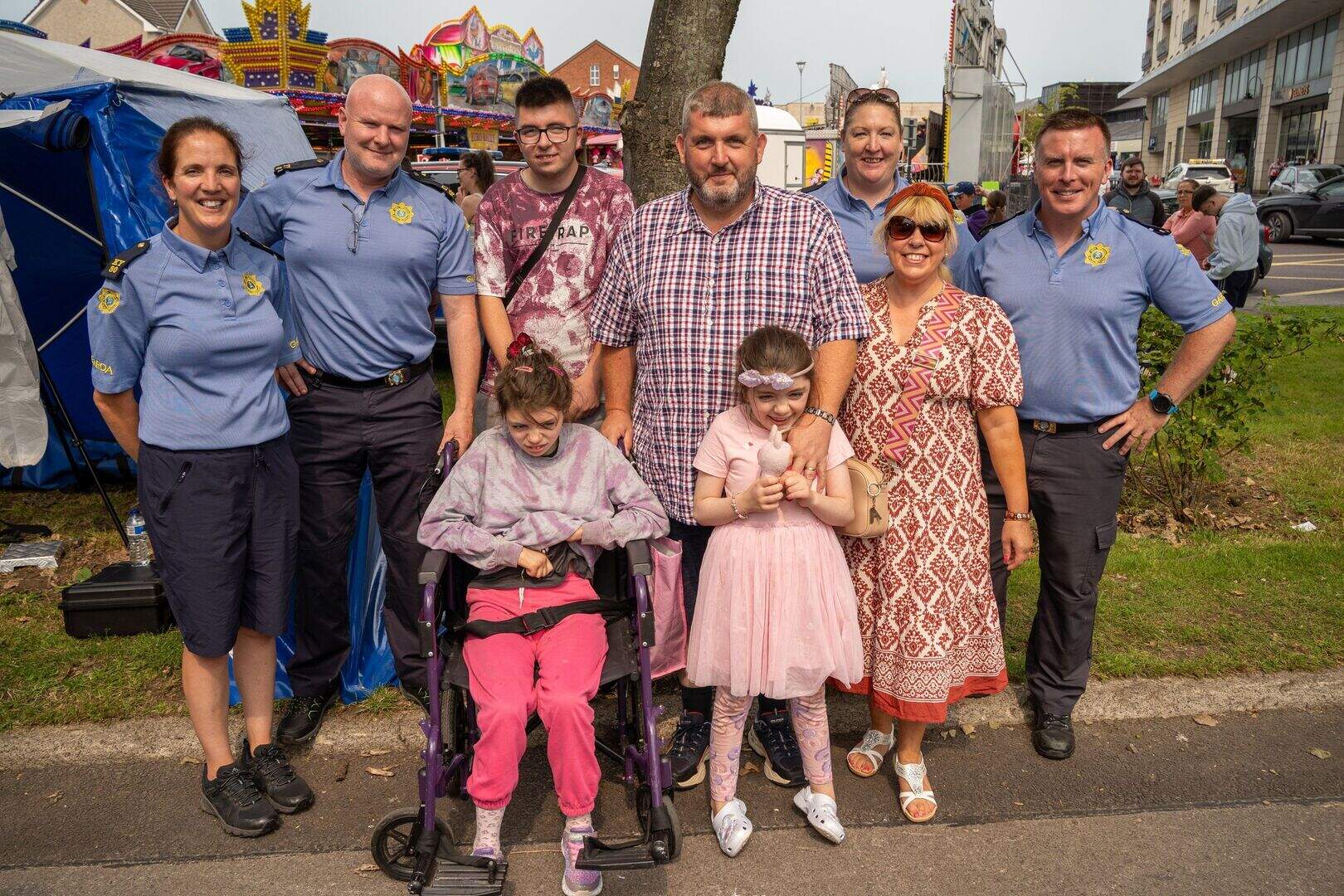 Members of the public meet Emergency Services at display day during ...