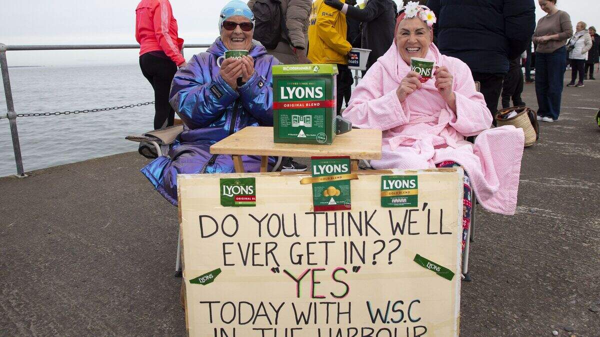 See photos as hundreds take plunge for Wicklow St Stephen’s Day swim ...