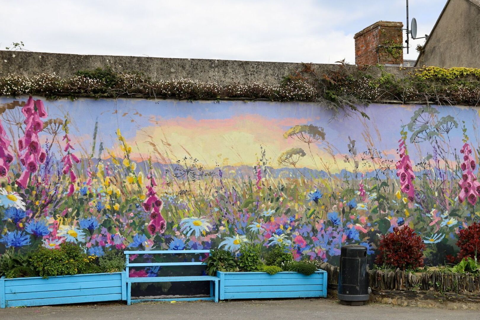 New mural painted by Wexford artist is unveiled in rural village – ‘It ...