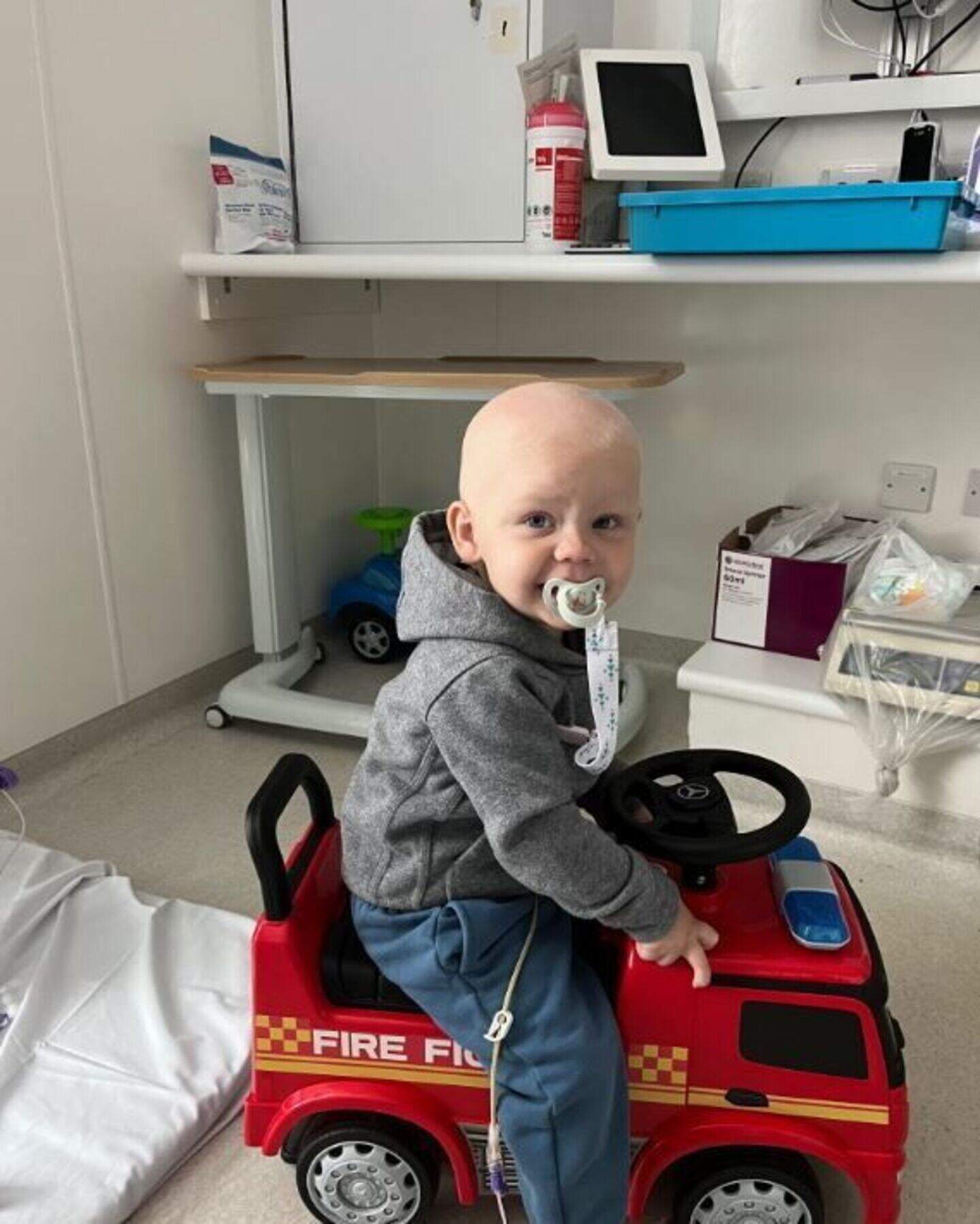 Brave Cavan toddler battling rare immune disorder winning fight for ...