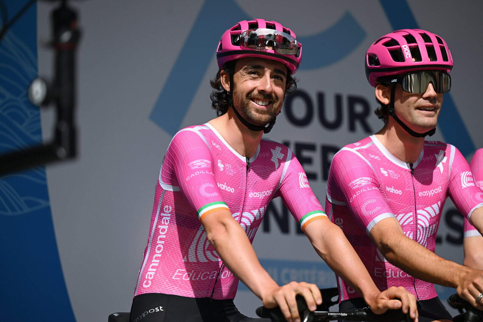 Ben Healy finally makes racing return after fracturing sacrum as he ...