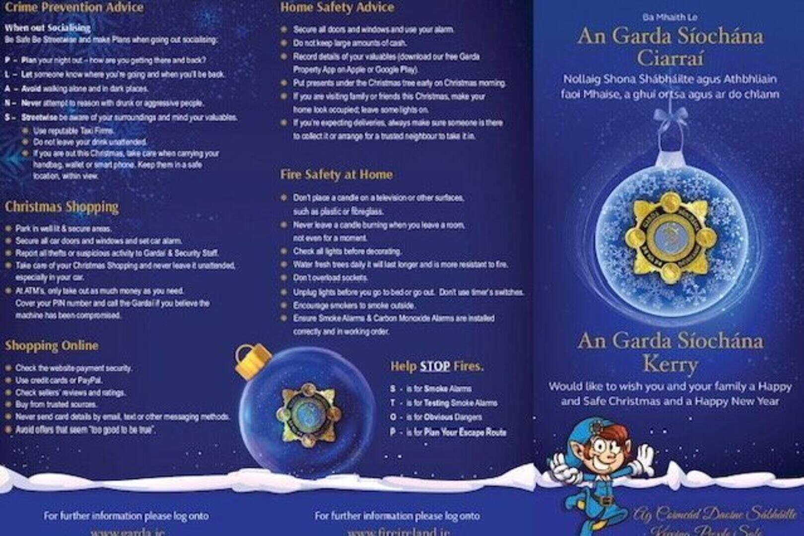 Kerry Gardaí issue safety tips for Christmas | Irish Independent