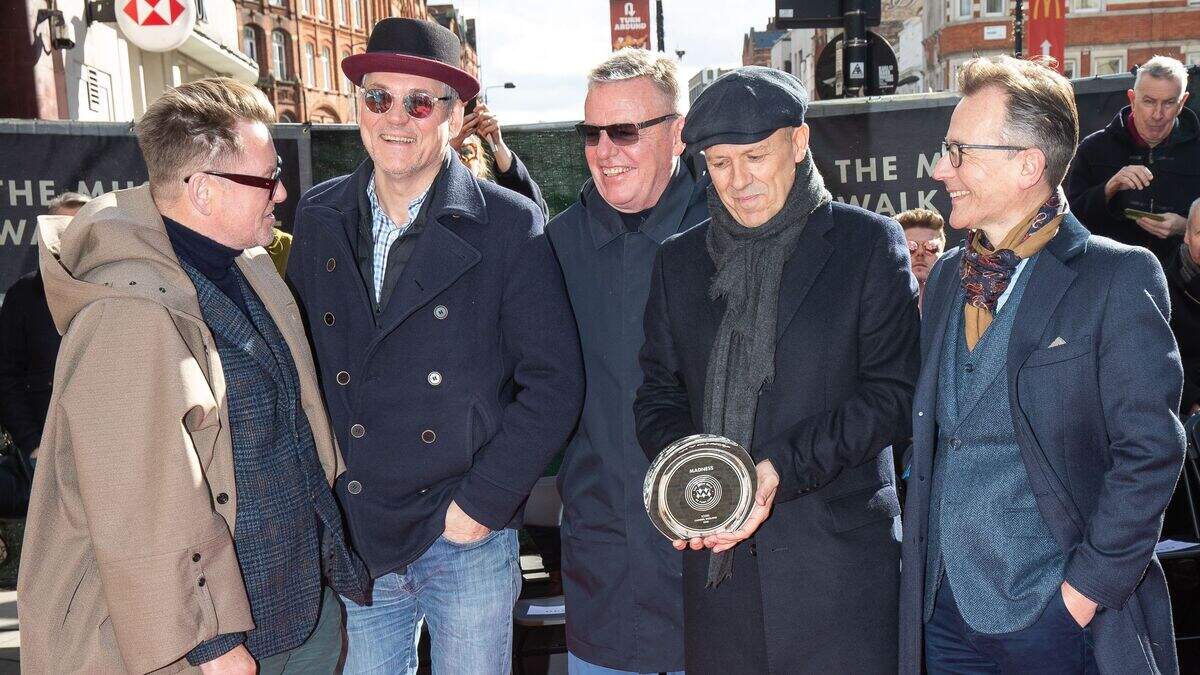 Madness unveil stone on Camden’s Music Walk Of Fame | Irish Independent