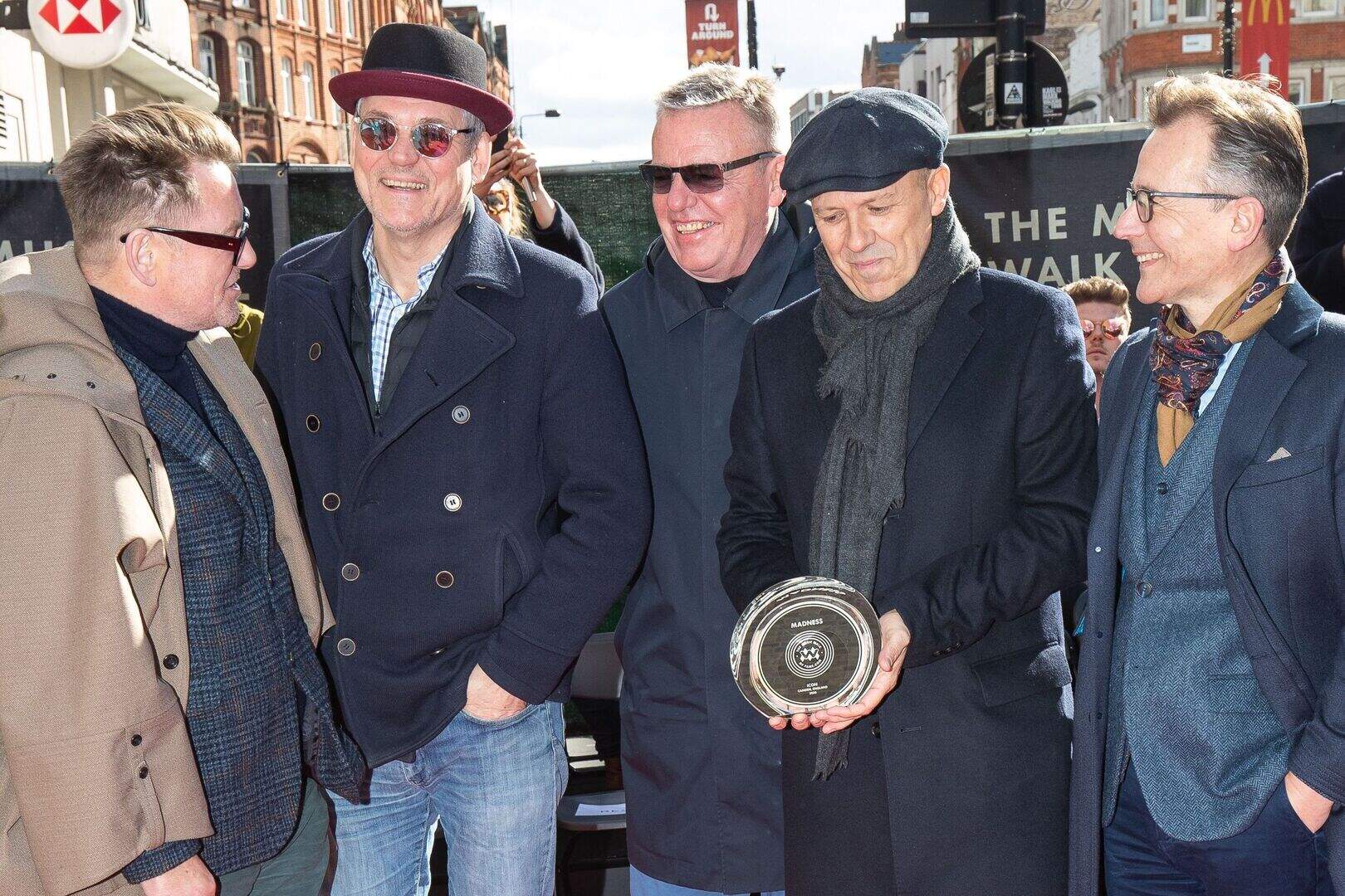 Madness unveil stone on Camden’s Music Walk Of Fame | Irish Independent