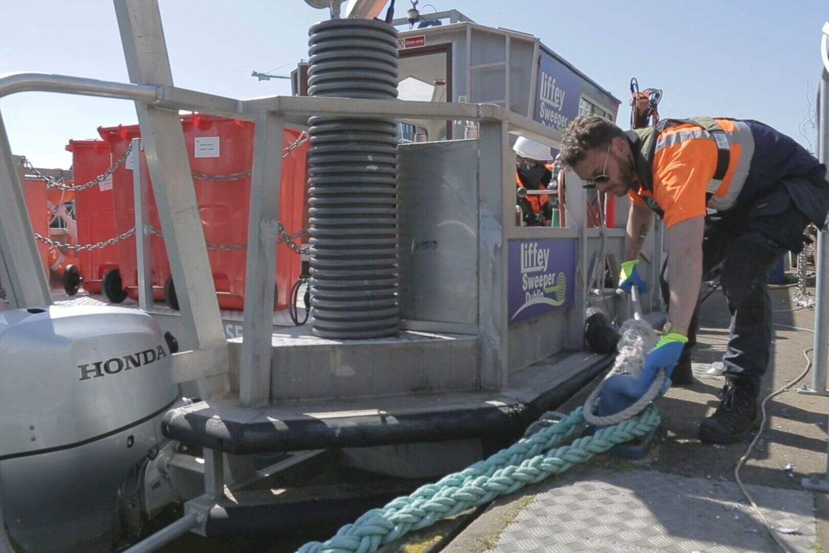 'Liffey Sweeper' launched to clean Dublin's rivers | Irish Independent