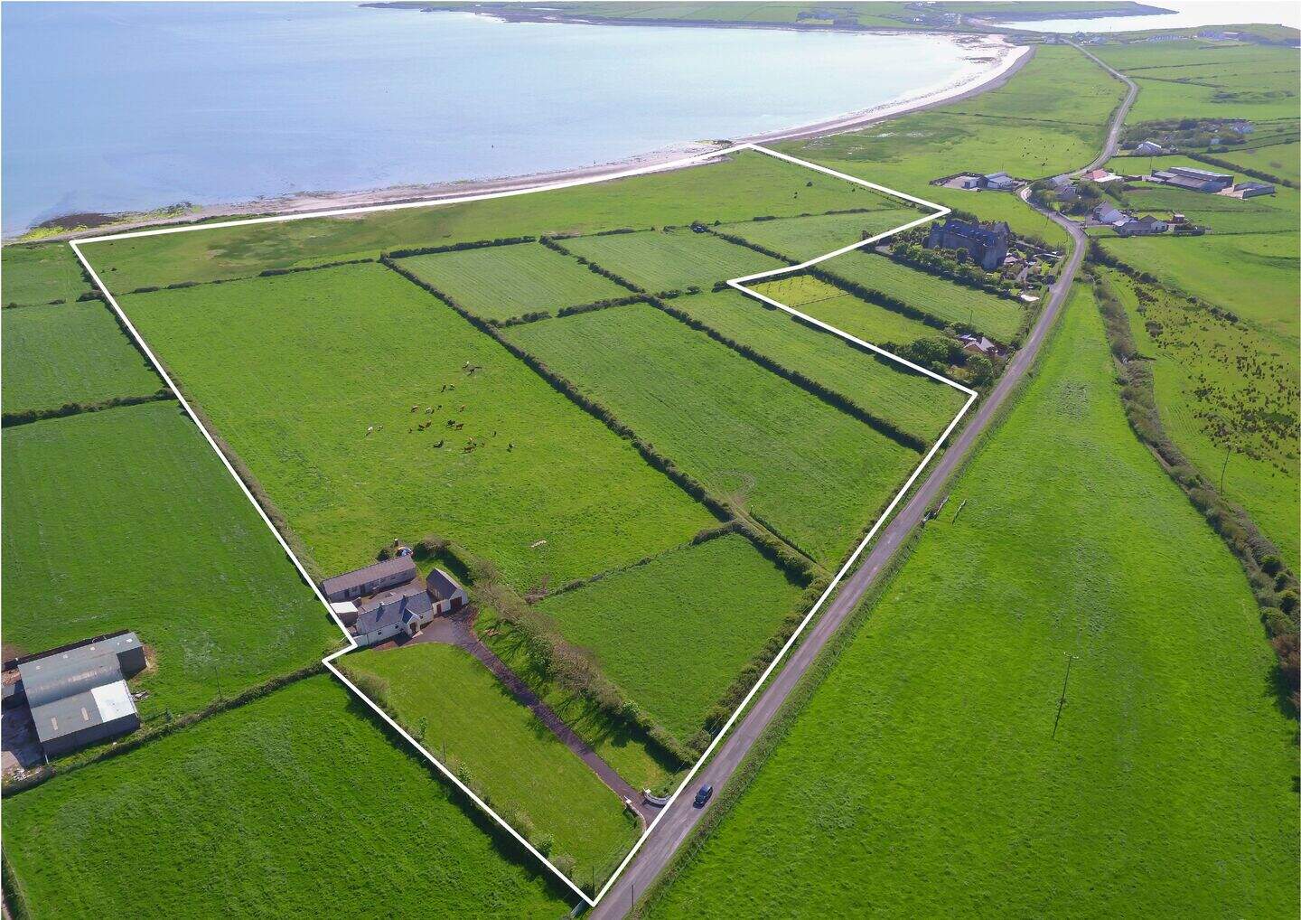 Scenic 30-acre farm and cottage on Atlantic coast up for sale in County ...