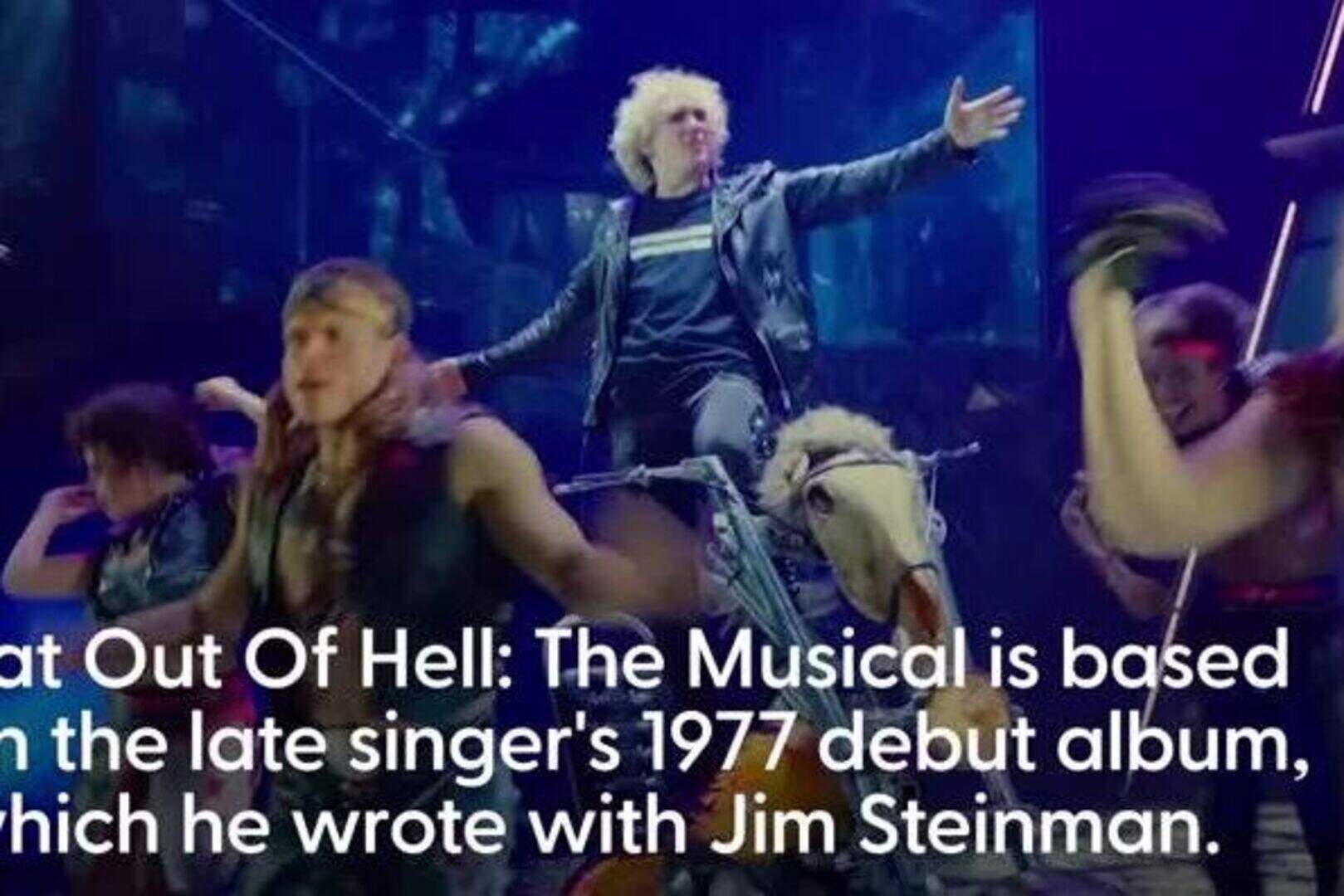 Meat Loaf: Bat Out Of Hell musical stars pay tribute as rock singer ...