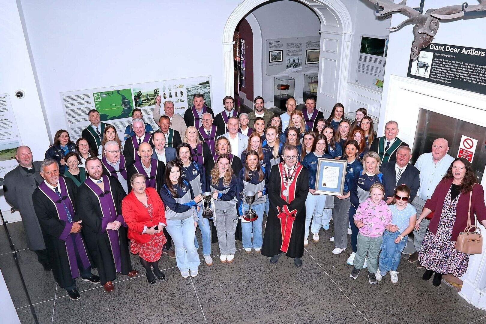Waterford All-Ireland minor ladies football champions honoured with ...