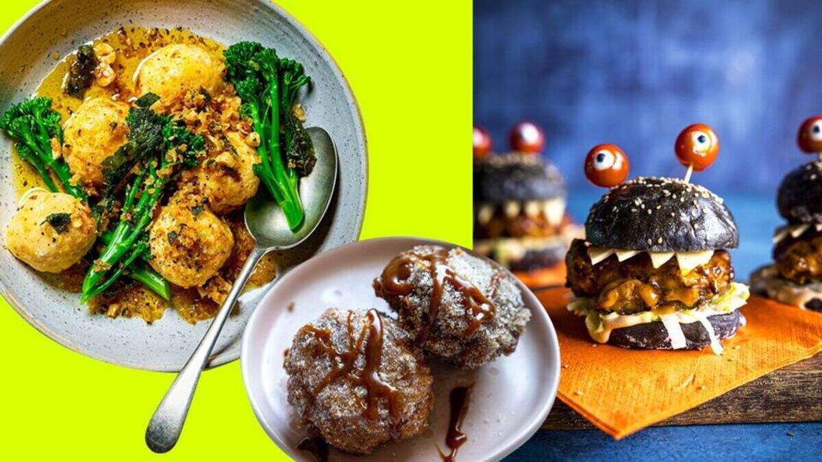 Donal Skehan’s Halloween bites: bloody meatloaf burgers with charcoal ...