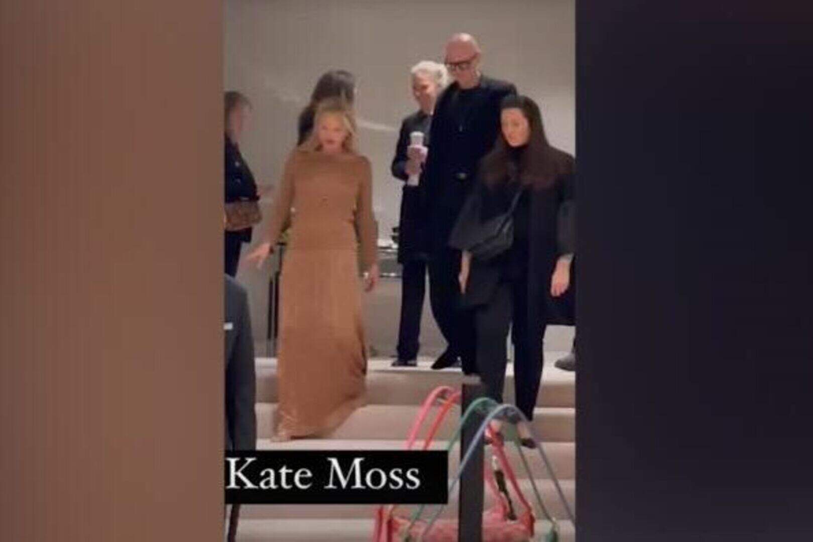 Kate Moss visits Brown Thomas in Dublin city centre to launch her ...