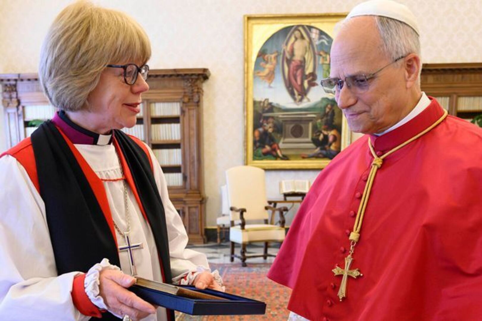 Pope Leo meets and prays with new head of Church of England | Irish ...