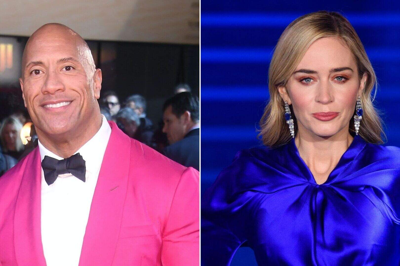 Superhero film starring The Rock and Emily Blunt to arrive on Netflix ...