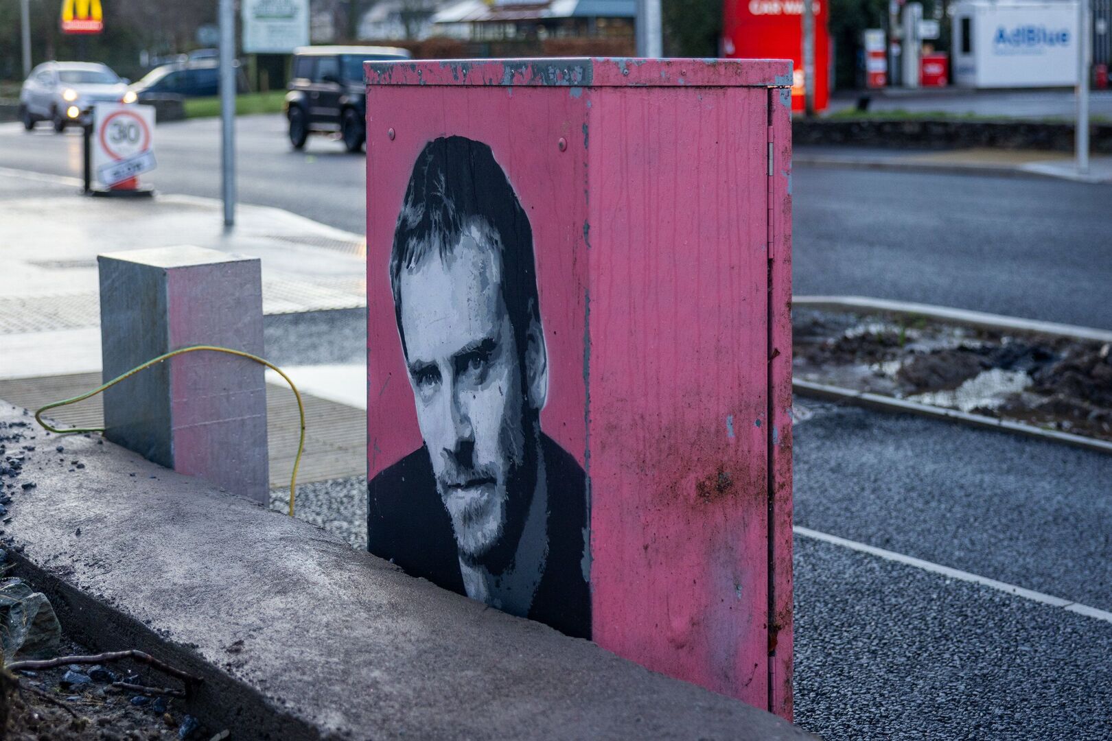 Mystery solved in Kerry town as missing Michael Fessbender mural ...