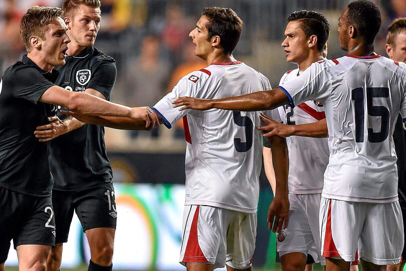 Costa Rican defender won't miss World Cup for elbow that left Kevin ...