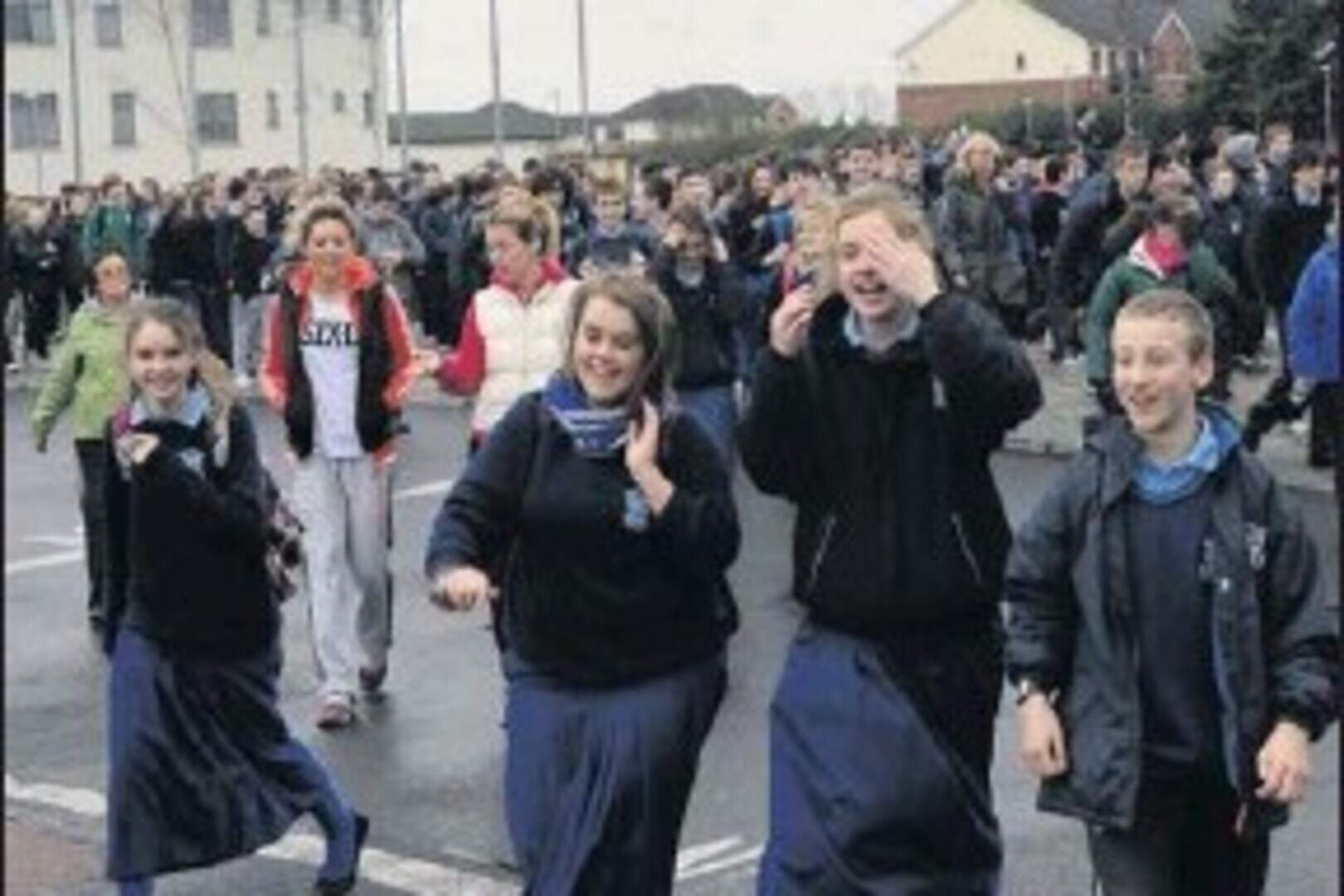 Students step out for needy children | Irish Independent