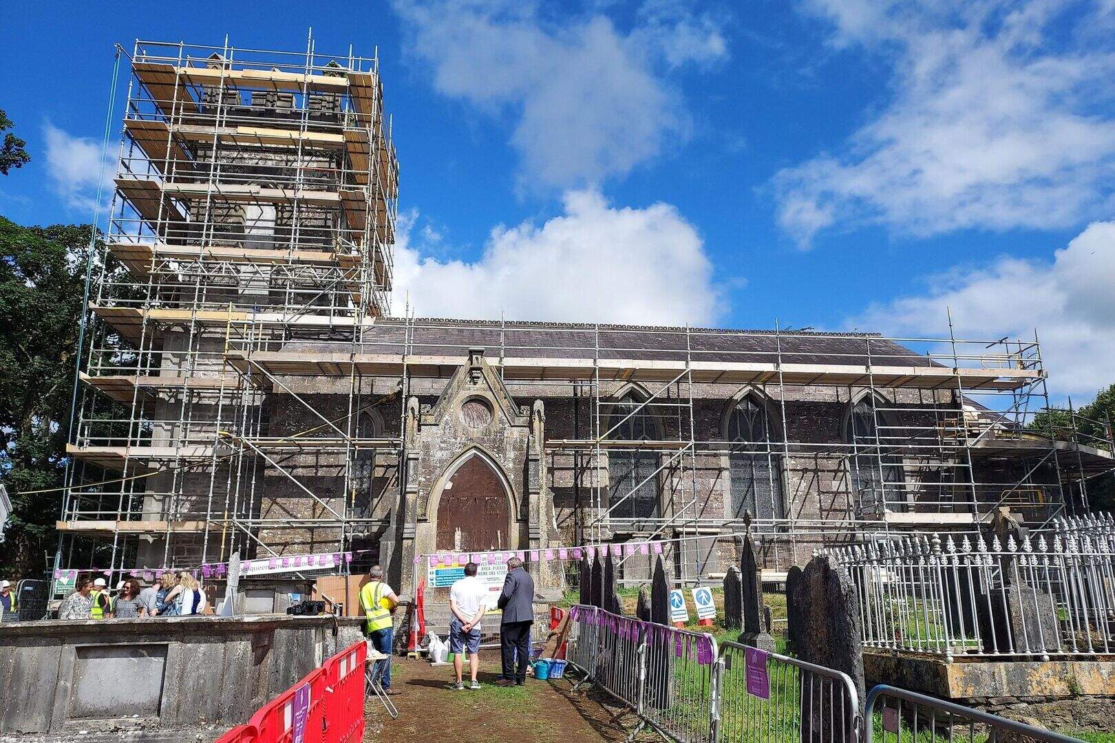 Painstaking work is ongoing at Macroom’s Church of Ireland building on ...
