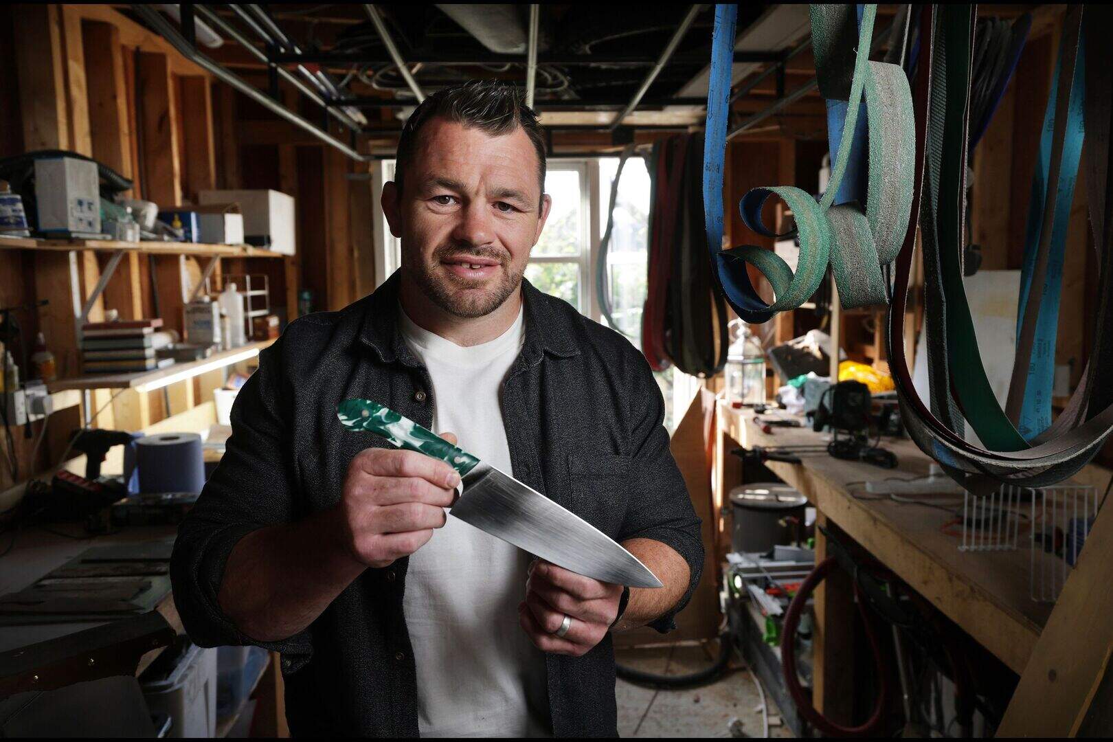Cian Healy on how he got hooked on knife-making: ‘I found I could just ...