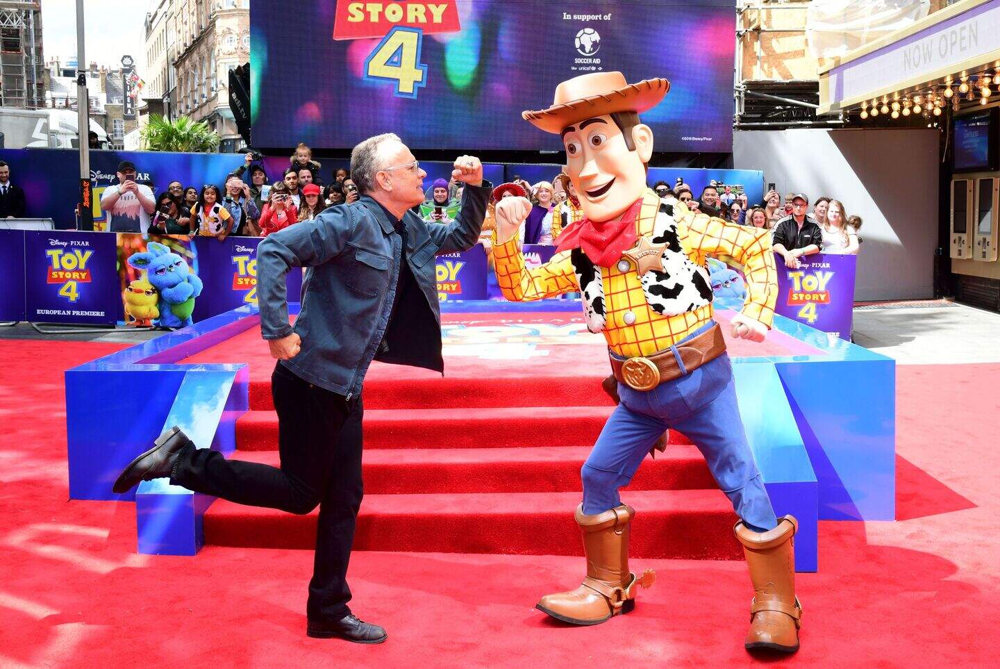 Making Toy Story 4 was lonely but sent me back in time, says Tom Hanks ...