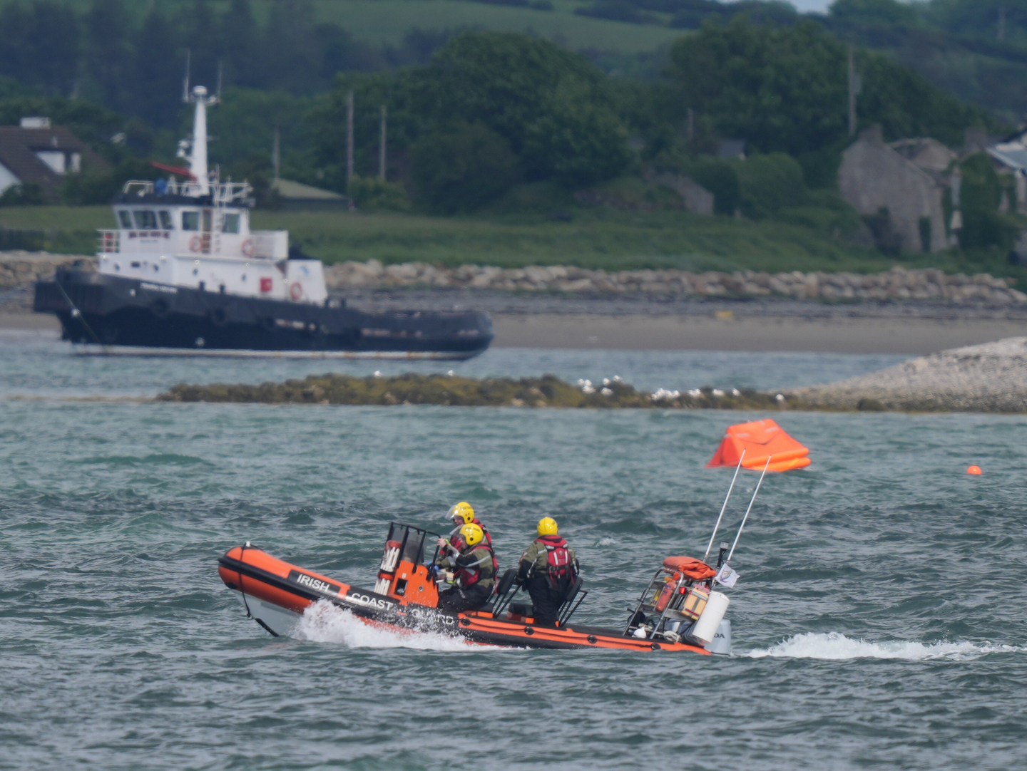 Rescue operation under way after boat sinks in Carlingford Lough ...